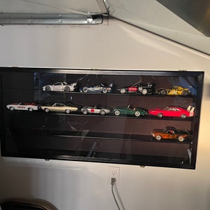 Large Pocket Pro Mini Helmet Display Case Cabinet Football NFL Mirrored ...