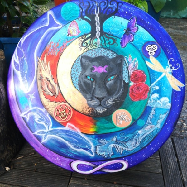 Fire Goddess Elemental **print - Etsy UK