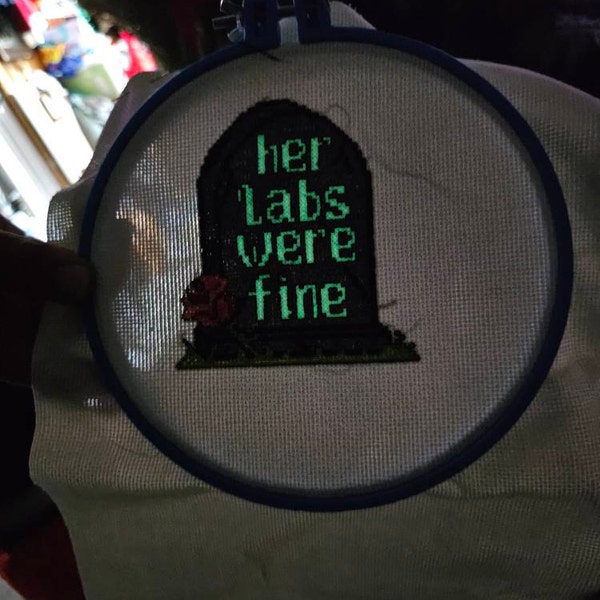 Her Labs Were Fine Pattern - Etsy