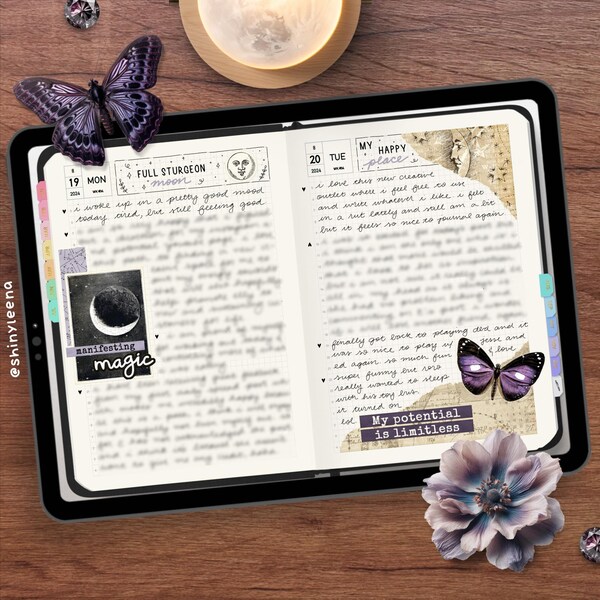 Digital Planner Stickers,potted Plants Sticker Set,house Plants,digital ...