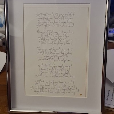 Will You Be My Something Blue Poem, 5x7 Print, Wedding, Sister, Old New ...