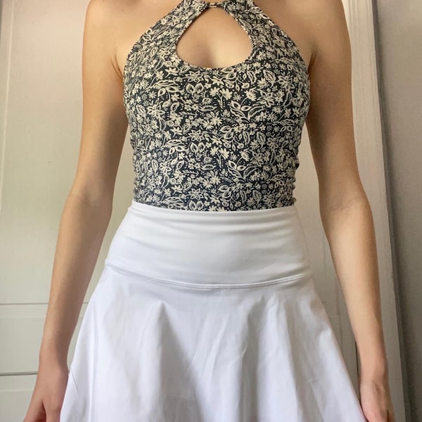 Keyhole Halter Top Sewing Pattern Size Eu 34-44 (XS-L) PDF - Etsy