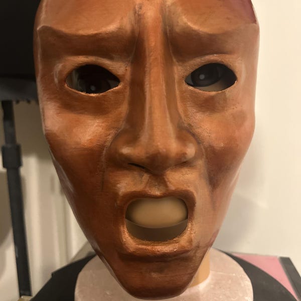 Blood Crying Venetian Mask - Bloddy Eye - Cracking Face Pattern - White ...
