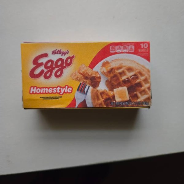 Mini Eggo Waffle Boxes Template | Works on Cricut - Etsy