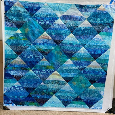 Beach Boardwalk, Queen/twin/lap Quilt Pattern, Intermediate Level ...