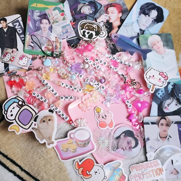 Custom Kpop Ateez Phone Charm / Key Chain - Etsy