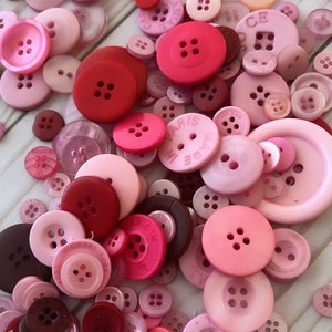 100 Button Rainbow Mix, All Colors, Assorted Sizes, Sewing, Crafting ...