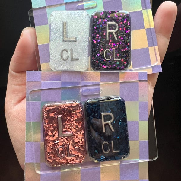 Checkered Two Tone Mint and Mauve Xray Markers- 16 Different Colors ...