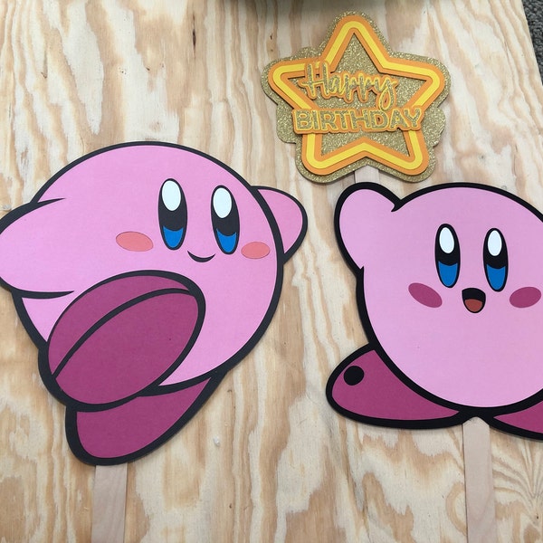 Kirby Svg ,easy Cut, Layered by Color, Cutting File Cricut - Etsy