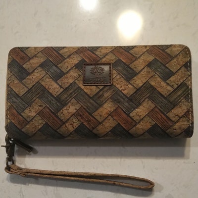 Cork Wallet, Portuguese Cork Wallet, FRIDA KAHLO Cork Wallet, Cork ...