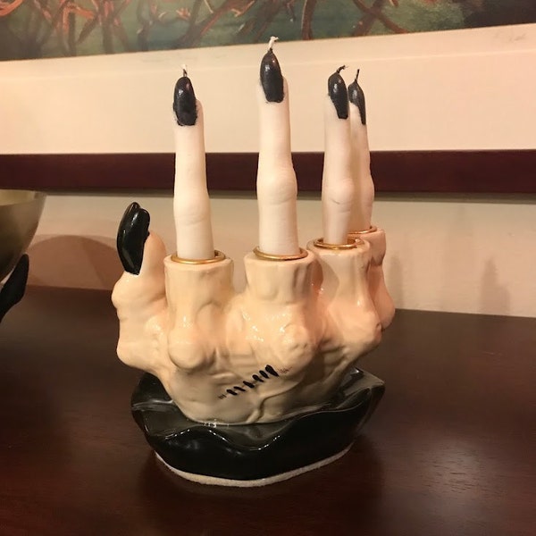 Free USA Shipping 5 Witch Finger Beeswax Candles Your Choice of Color ...
