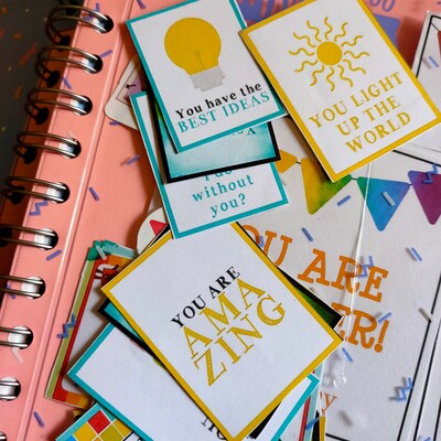 Printable Teacher Notes, Back to School Printable, Positive ...