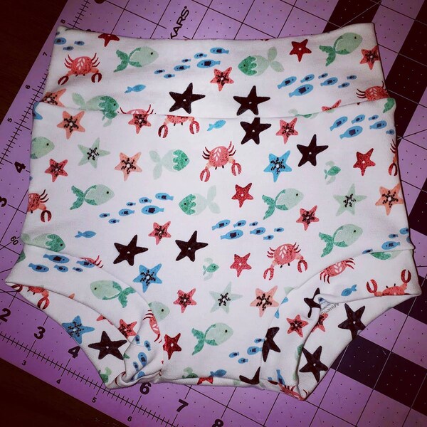 High Waisted Bummies Sewing Pattern • PDF Sewing Pattern • Baby, Kid ...