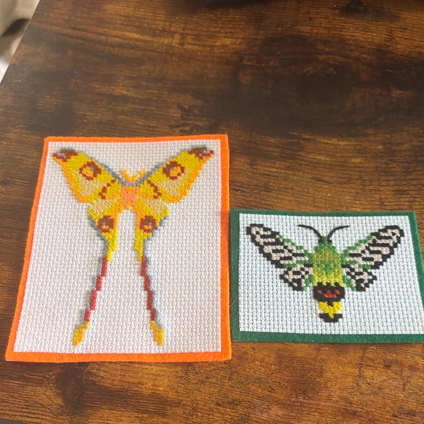 North Carolina State Flag Cross Stitch Pattern, America Flag, Mini ...