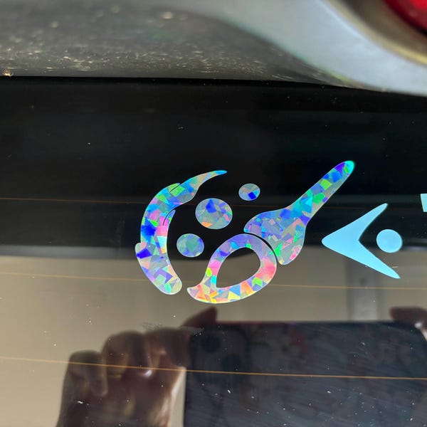 Moogle Vinyl Peeker Sticker Final Fantasy Car Safe - Etsy