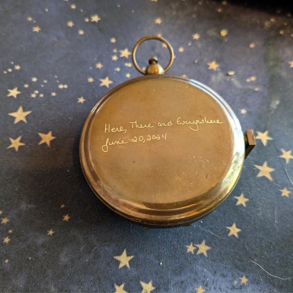 Engraved Compass, US Air Force Wings, Gift for Pilot, Army Pilot, Flyer ...