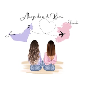 Best Friends Memorial Gift, Mom Memorial Gift, Memorial Friendship Art ...