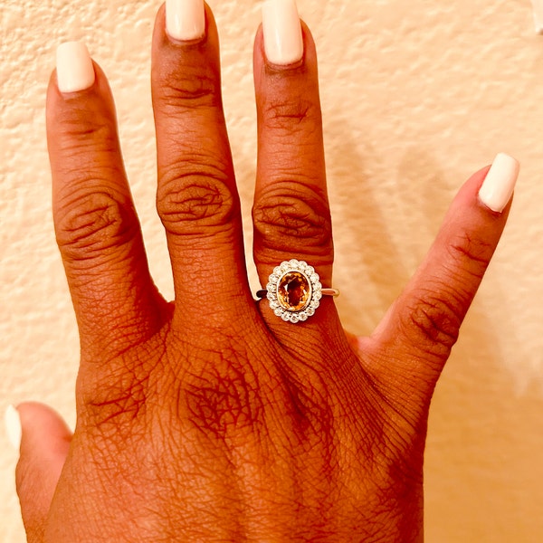 Art Deco Ring, Jade Engagement Ring, Jade Jewelry, Unique Engagement ...