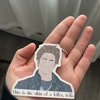 Twilight Edward Cullen Sparkly Sticker, Laptop Sticker, Indoor Use Only ...
