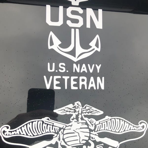 USMC Marine Eagle EGA Corp Marine Corp Semper FI Car Sticker Car Decal ...