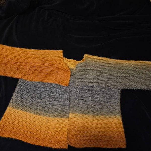 Crochet P-BOG Jacket Pattern XS/S/M/L/XL/2XL/3XL/4XL/ Bog Jacket ...