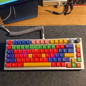 GMK Black Lotus 141 Keys Keycap Sets for Ansi ISO Layout Cherry Profile ...