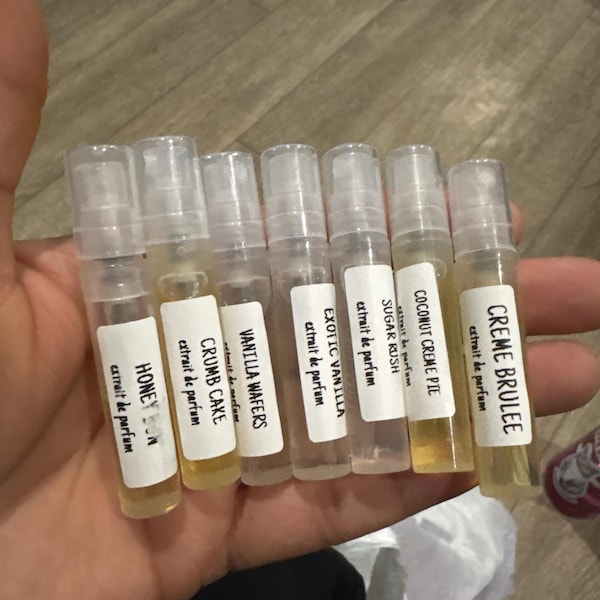Perfume Samples - Perfume Discovery Set - Five Mini 3 Ml Perfumes ...