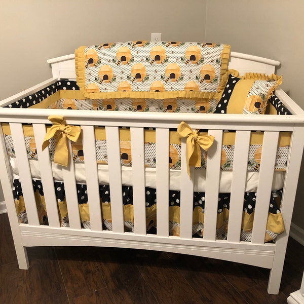 Michael Jordan NBA Basketball Custom Made 4pc Crib Bedding/ Toddler Set ...