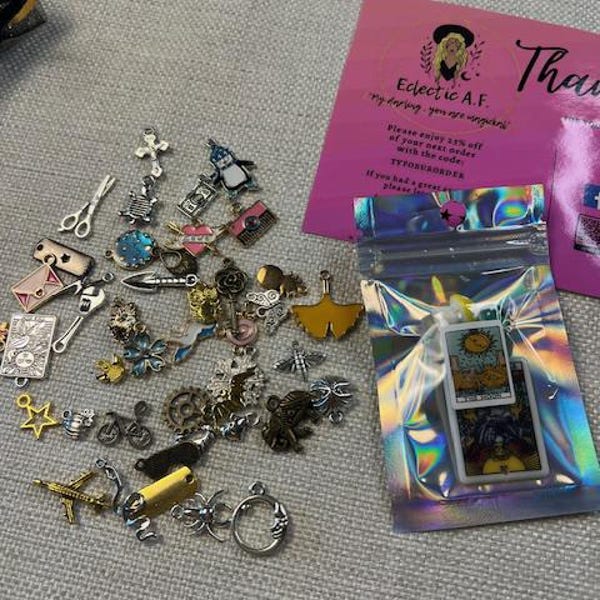 Divination Charms, Charm Kit, Charm Casting, Mystery Scoop - Etsy