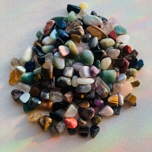Assorted Mix Tumbled Stones: SMALL MEDIUM or LARGE Sizes - Etsy