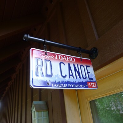 20x36 Custom Cut 2-sided Metal Sign With 36 Bracket - Etsy