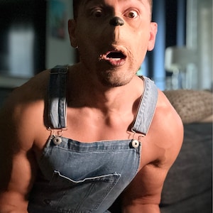 Beauty and the Beast Beast Foam Latex Mask Prosthetic - Etsy