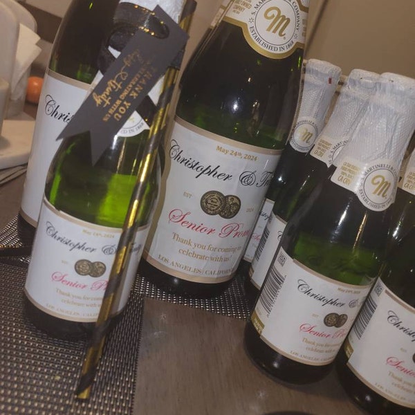 Martinelli’s Apple Juice Sparkling Cider Custom Label, Martinelli Apple ...