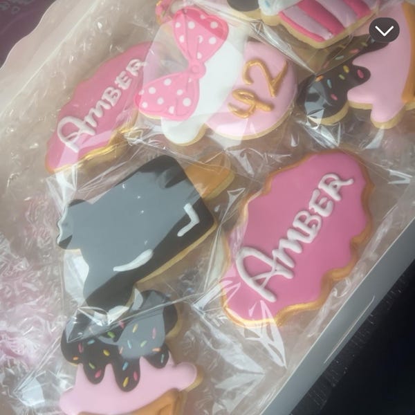 1 Dozen ‘two Infinity and Beyond’ Themed Royal Icing Sugar Cookies. - Etsy