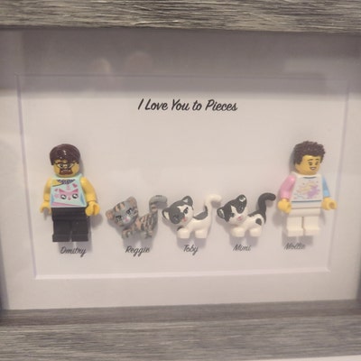 Personalized Mini Me Minifigure Rectangular Large Frame. - Etsy