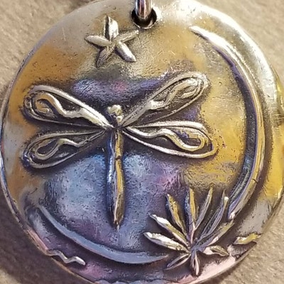 CIRCLE OF INTENTION Tiny Greek Key Silver Charm - Etsy