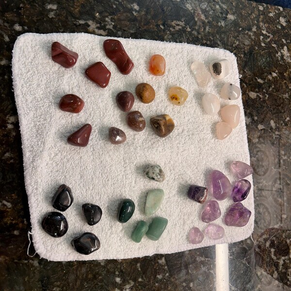 Assorted Mix Tumbled Stones: SMALL, MEDIUM or LARGE Sizes Wholesale ...