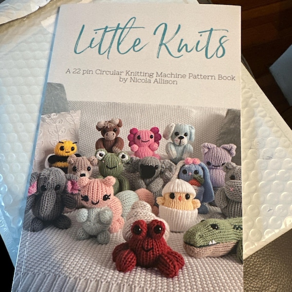 Circular Knitting Machine Pattern Book SIGNED Author Copy - Etsy