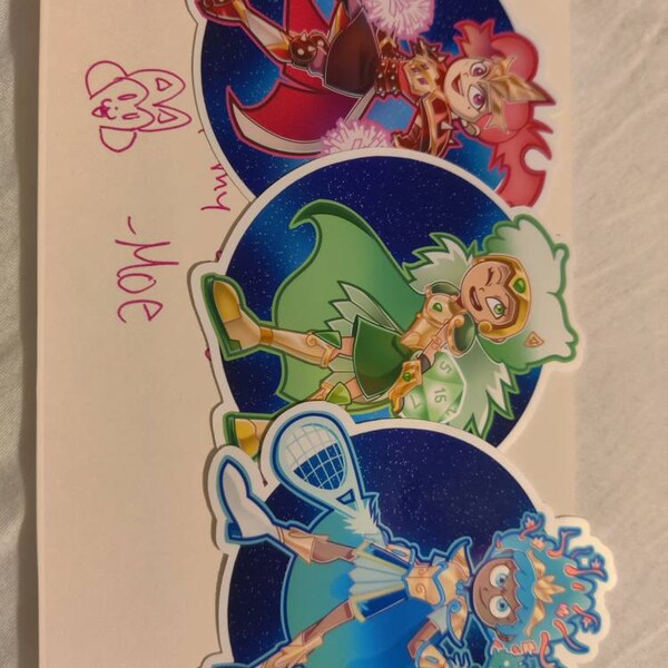 Amphibia: Calamity Trio Stickers - Etsy