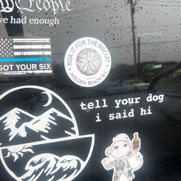 Mako Shark Tooth Sticker/decal - - Etsy