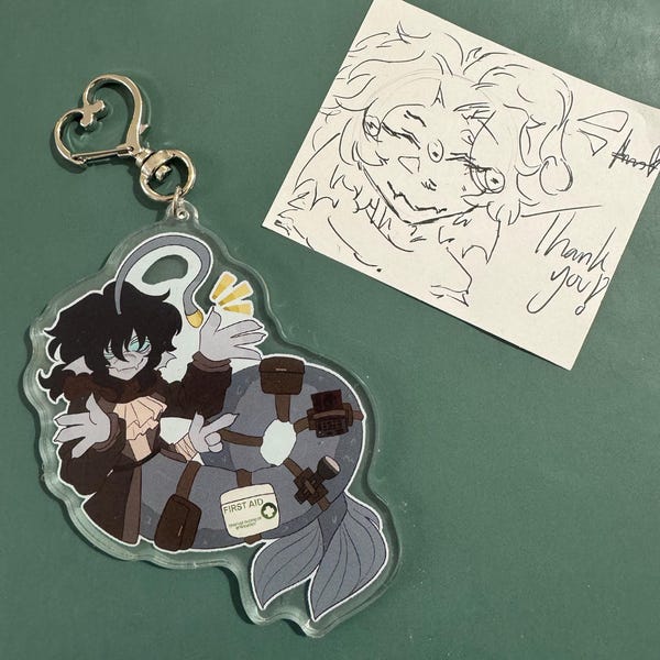 Sebastian Solace - Pressure - Acrylic Keychain - Etsy