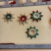 Orchideas Set Beading TUTORIAL - Etsy Canada