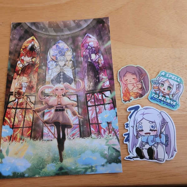 Alien Stage Characters Print Illustration - Ivan, Till, Mizi, Sua ...