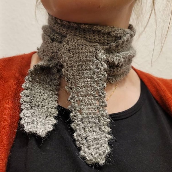 PDF File for Crochet Pattern (english and Swedish), Estrid Scarf - Etsy