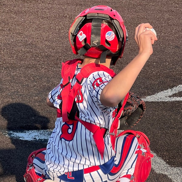 I Love Umpires Sticker, Catcher's Mask, Helmet Sticker, Umpire Sticker ...