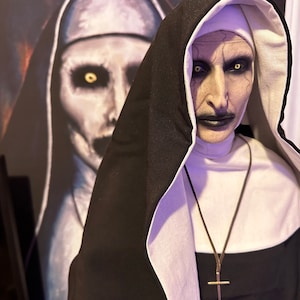 Valak lights Out Version Painting Replica Print Canvas demon Nun, the ...