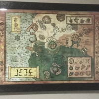 Map of Termina From Legend of Zelda, Majoras Mask - English or Hylian ...