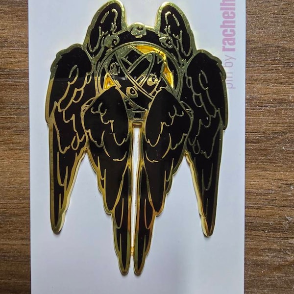 Black Angels Pin - Etsy