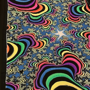 Psychedelic Top / Mini Dress 'devine Seraphim'. Trippy | Etsy