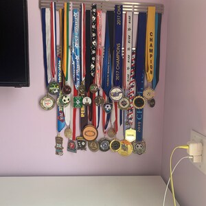 Hang Bar Only Single Bar Allied Medal Hanger Holder Display Rack - Etsy